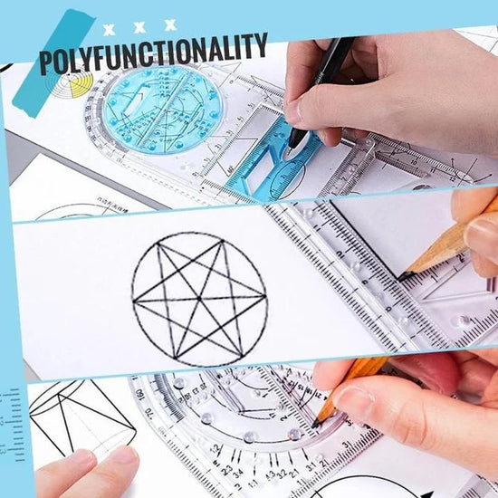 mamymarket™-Multifunctional Geometric Rulers – mamymarket.com