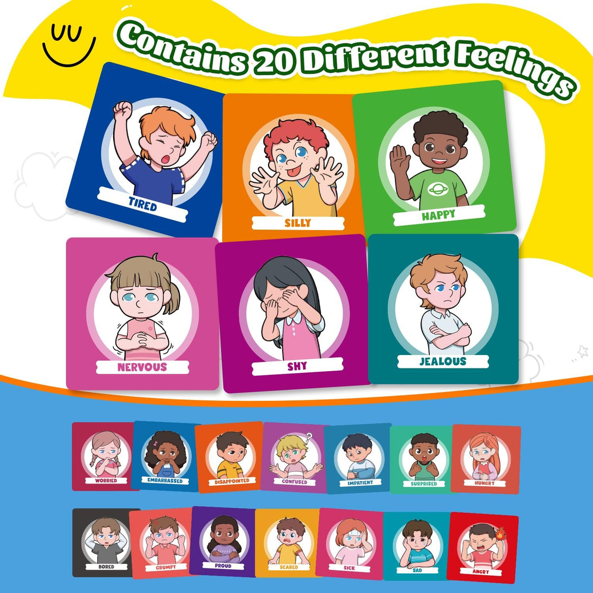 📚💖 Children's Feelings and Emotions Book – A Fun Flipbook for Emotiona ...