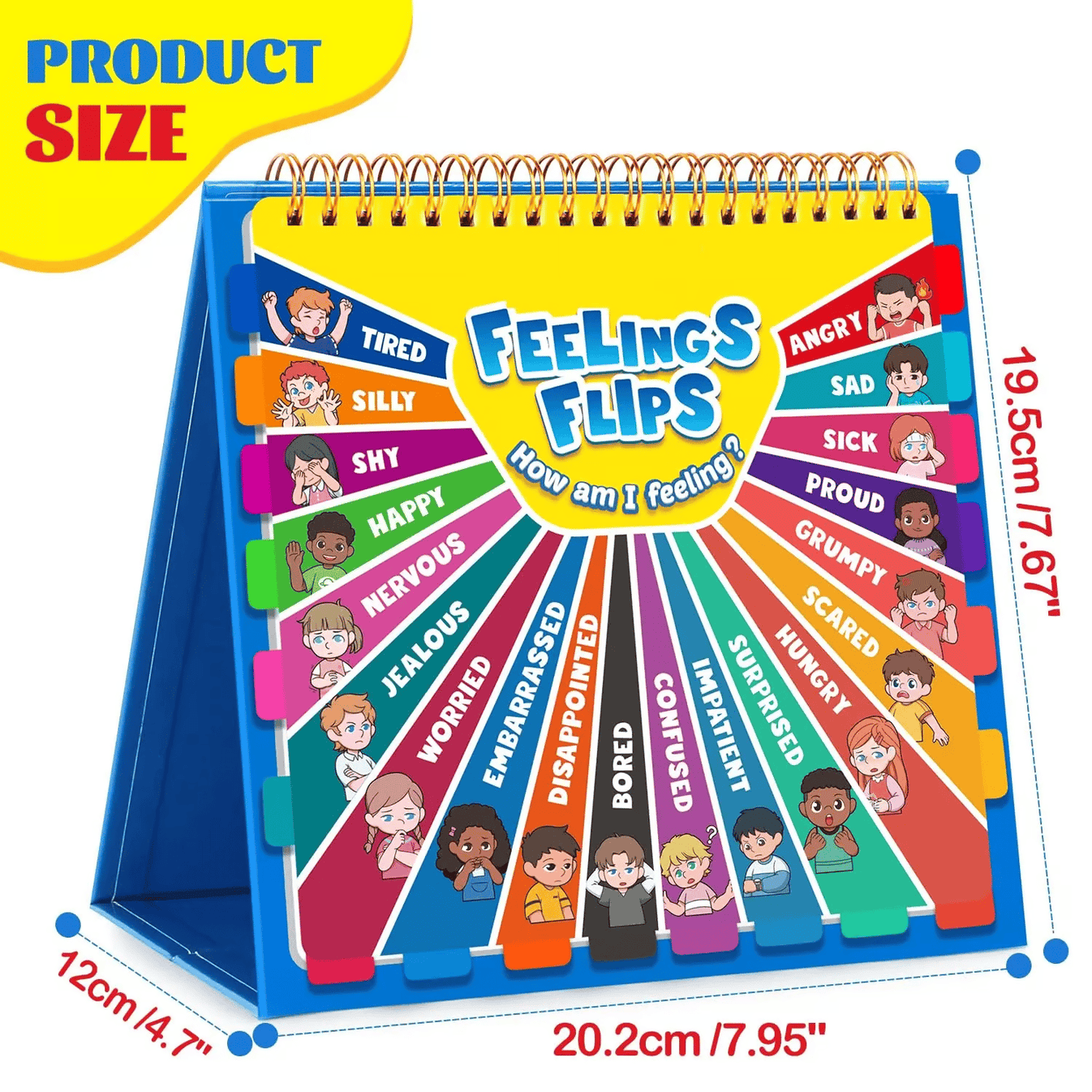 📚💖 Children's Feelings and Emotions Book – A Fun Flipbook for Emotiona ...