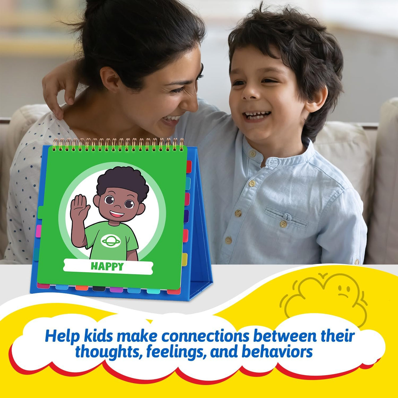 📚💖 Children's Feelings and Emotions Book – A Fun Flipbook for Emotiona ...