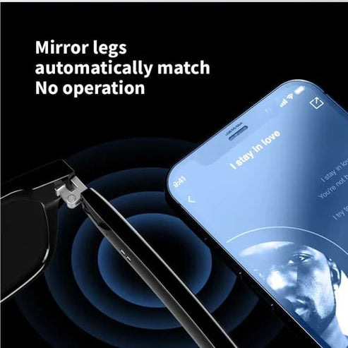 Super Black Technology Smart Wireless Headphone Sunglasses – mamymarket.com
