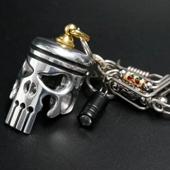 Piston Art Skull Keychain – mamymarket.com