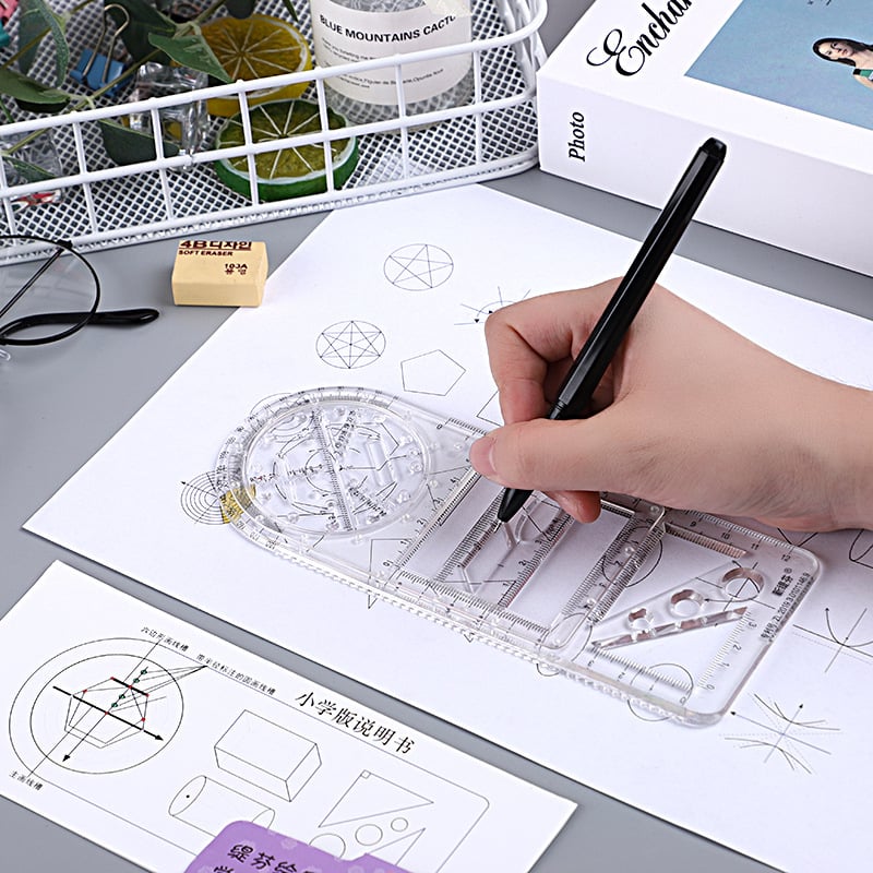 mamymarket™-Multifunctional Geometric Rulers – mamymarket.com