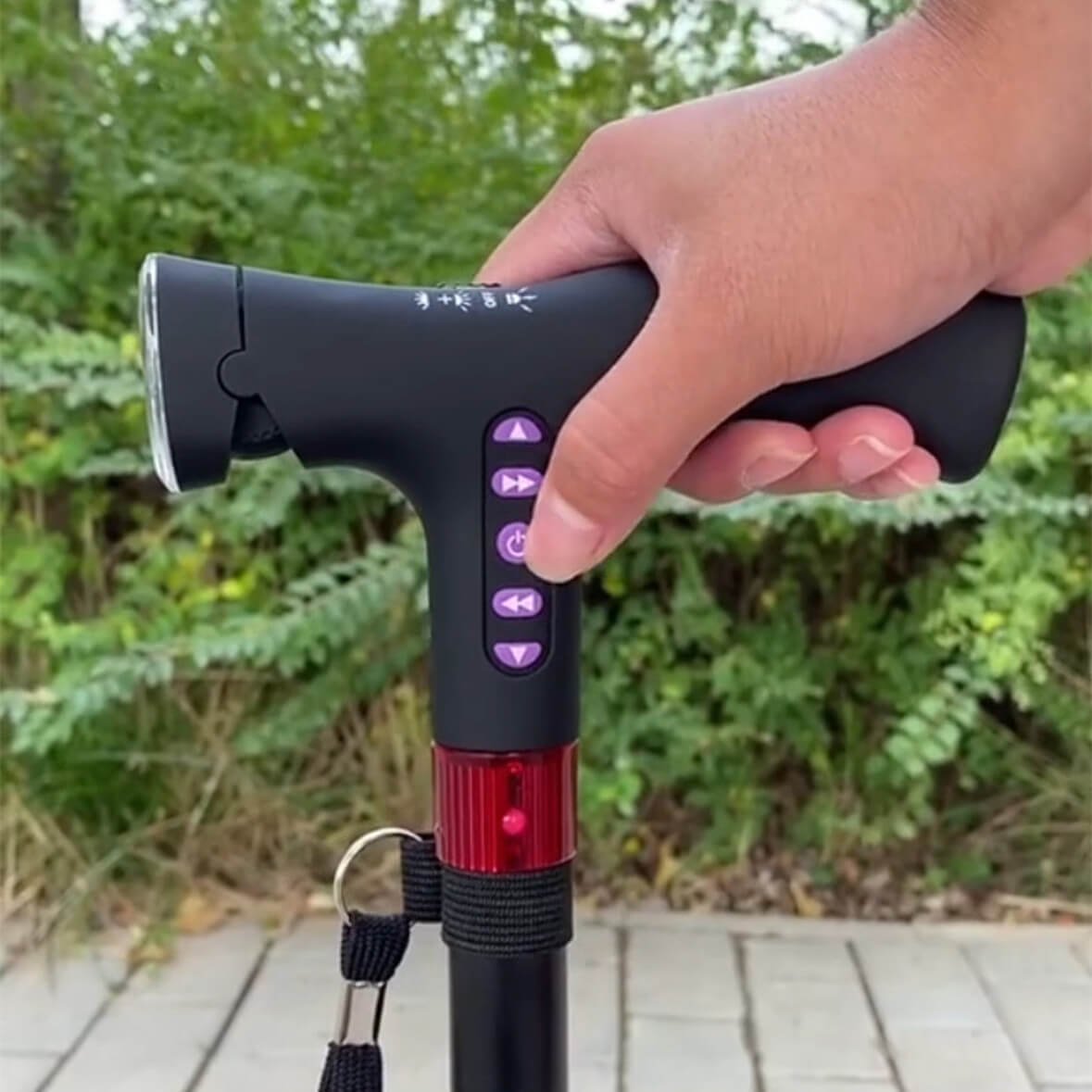 Smart Walking Cane With Automatic Alarm When The Elderly Fall Down ...